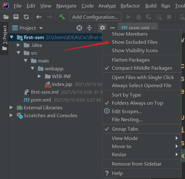 idea中创建的maven项目没有target文件夹_美有target文件夹-CSDN博客