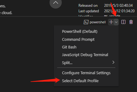 vscode切换默认终端为cmd_vscode终端运行powershell和node的区别-CSDN博客