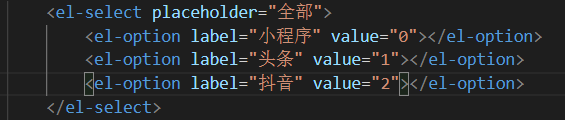 element UI 组件中的el-select中placeholder不显示_el-select placeholder 字不出来-CSDN博客