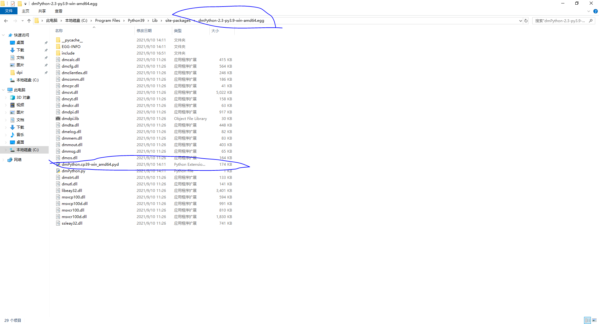 Python安装达梦数据环境（基于Windows10,Python3.9）_dmpython下载-CSDN博客
