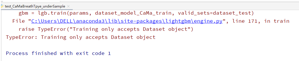 【20210910】【机器/深度学习】lightGBM模型训练中报错：“Cannot set reference after freed raw data“_lightgbm.basic ...