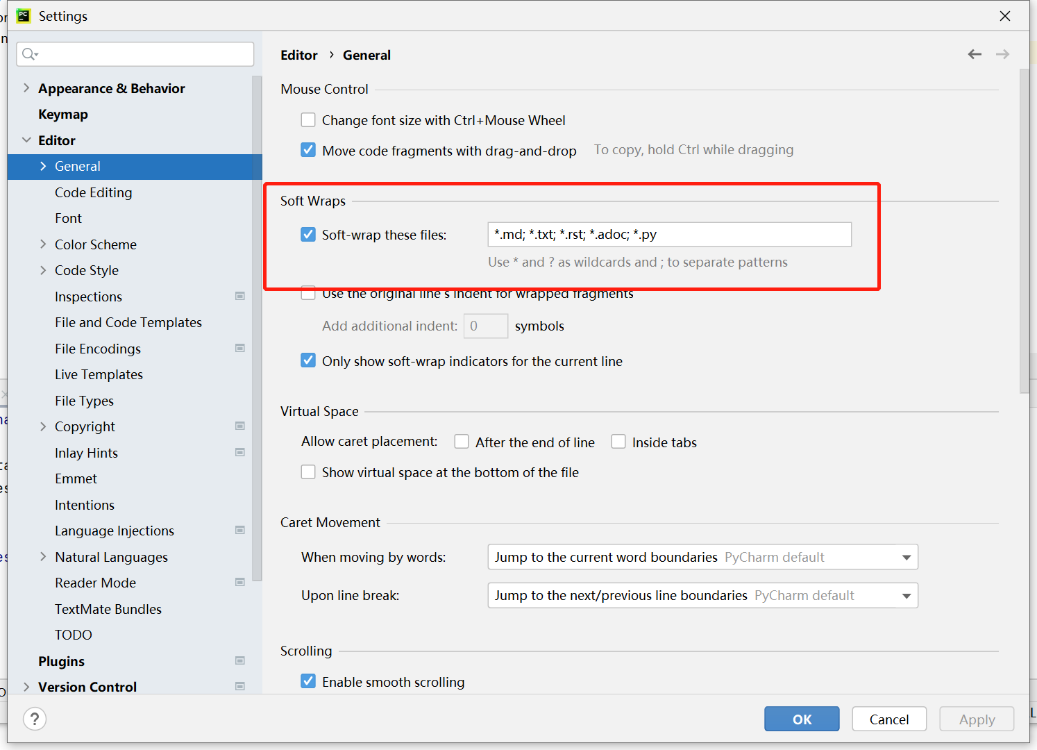 Pycharm设置命令行/控制台自动换行_pycharm控制台自动换行-CSDN博客