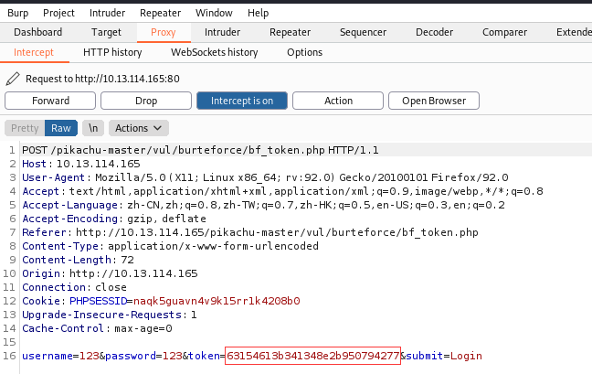 PIKACHU 暴力破解之token防爆破_pikachu token-CSDN博客