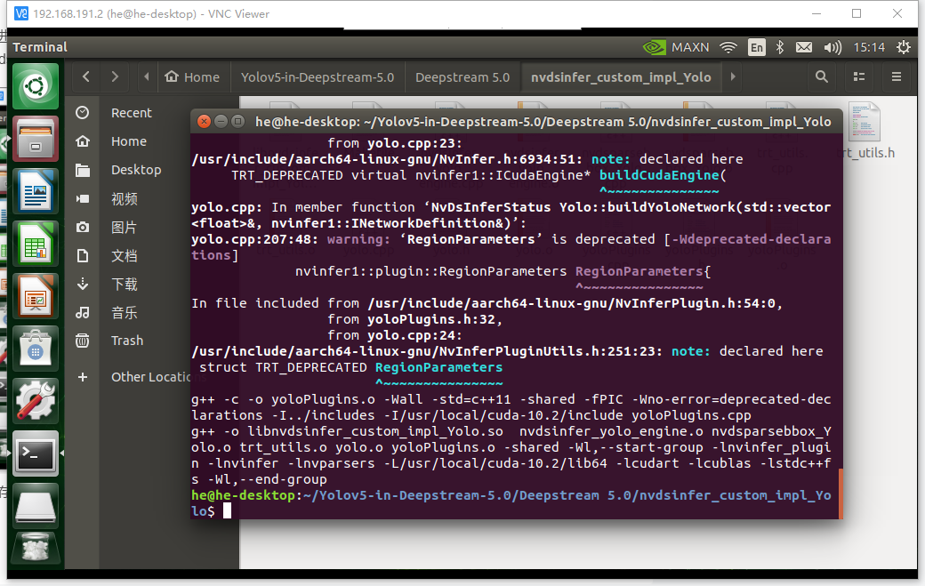 yolov5s模型转tensorrt+deepstream检测+CSI和USB摄像头检测_jetson yolov5s tensorrt-CSDN博客