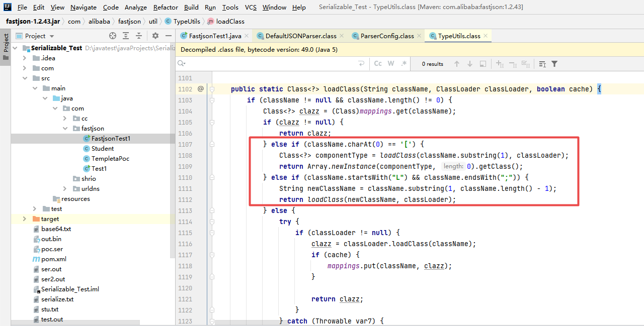 15-java安全——fastjson反序列化的历史版本绕过（开启AutoType功能）_setautotypesupport-CSDN博客