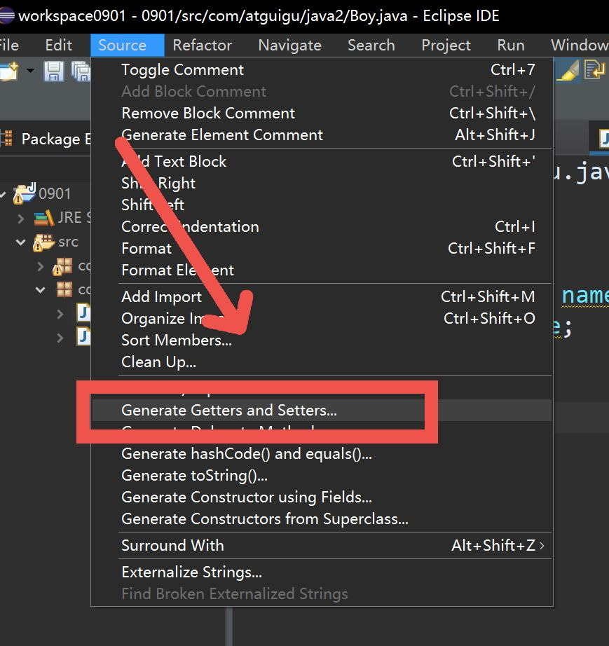 Eclipse Get Line Number Java