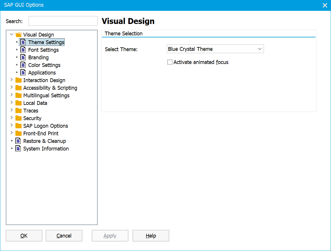 SAP GUI 770 主题样式_sapgui 770 patch 13_技术小八的博客-CSDN博客