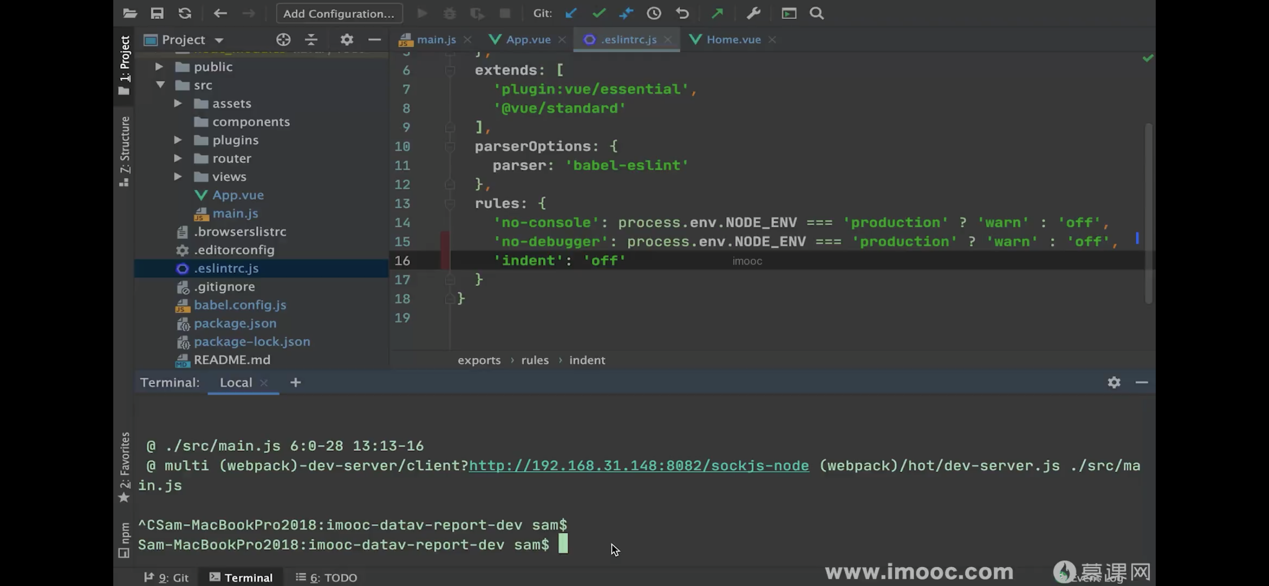 【vue-配置】vue静态检查报错解决：关闭“prettier/prettier“:“off“_关闭prettier-CSDN博客