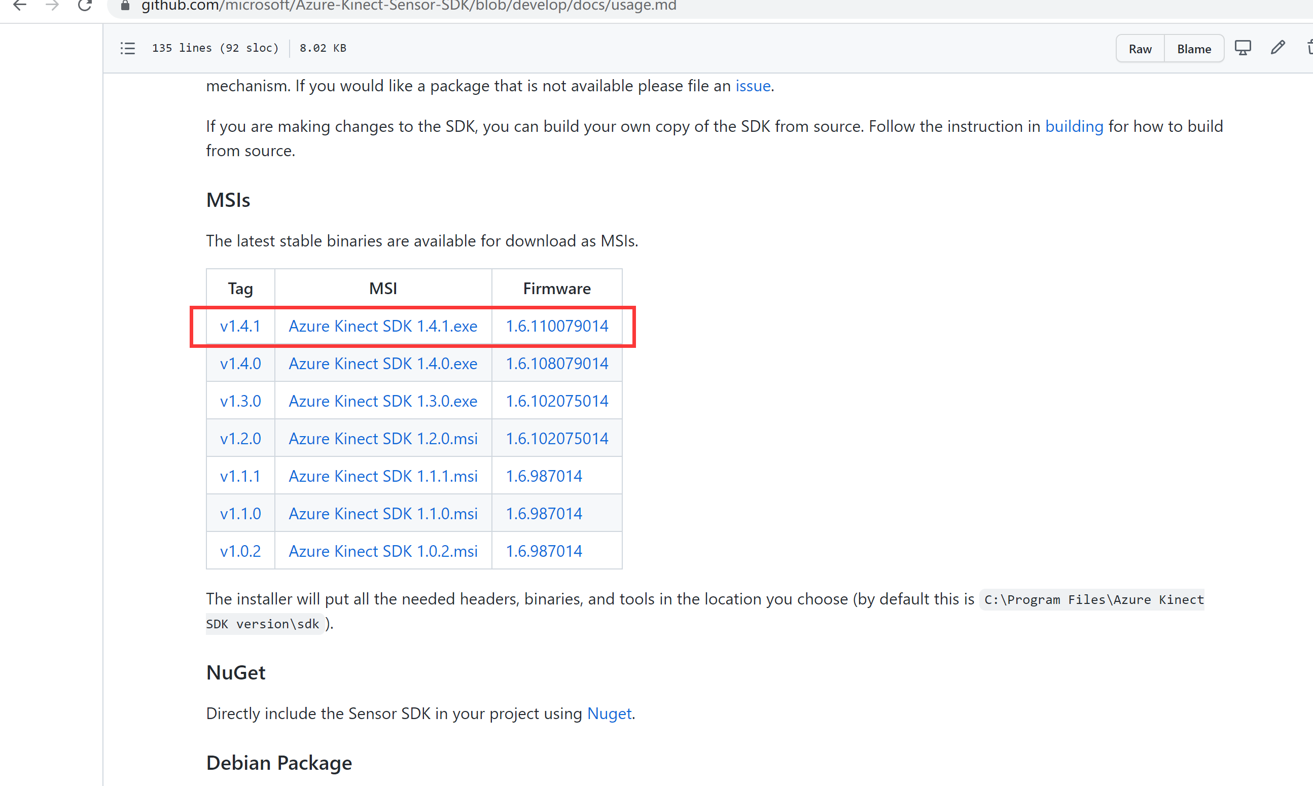 一、Azure Kinect 传感器 SDK 下载——Azure Kinect DK C++开发_c# azure kinect dk sdk-CSDN博客