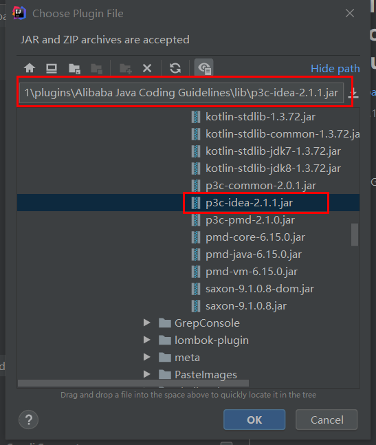 Idea2020.1 Version (local) offline import of Alibaba code specification plug -in - Programmer Sought