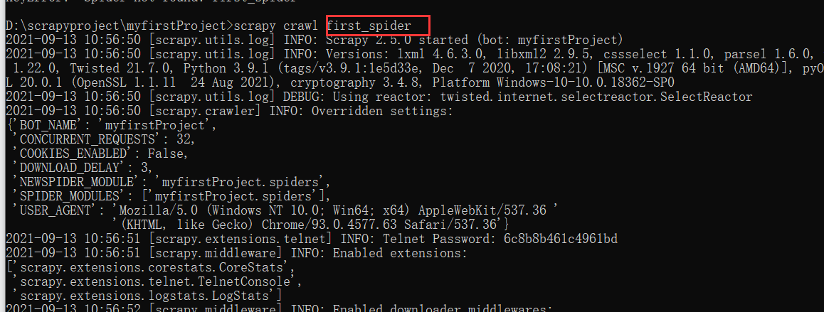 创建scrapy项目，运行，保存数据的详细过程_scrapy创建项目-CSDN博客