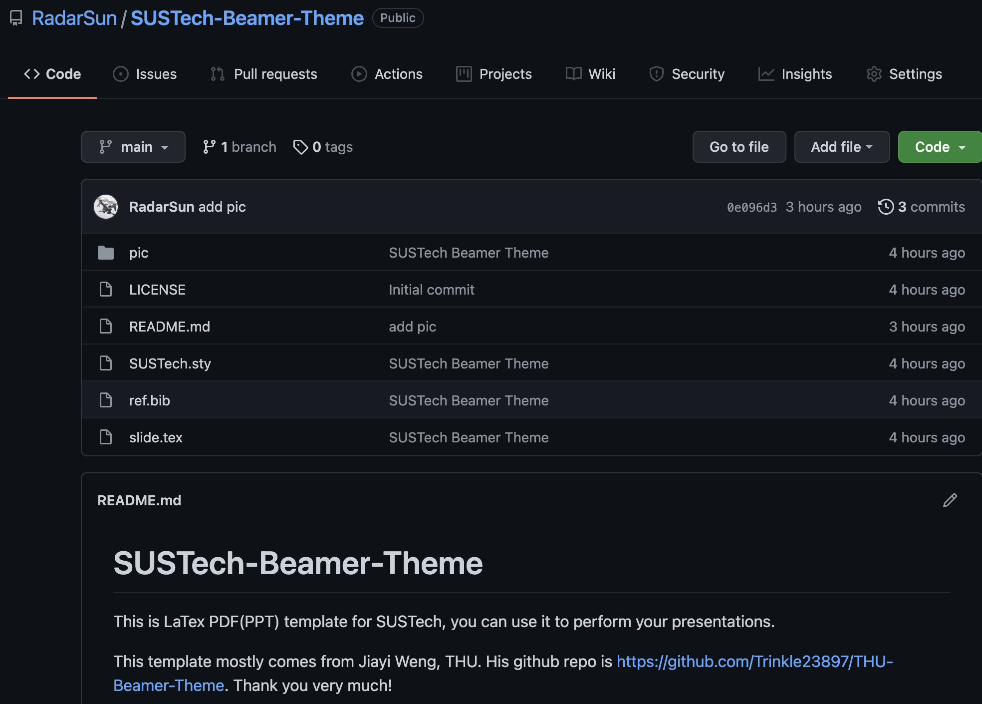南科大PDF(PPT) Latex 模版--presentation使用_南方科技大学ppt模板-CSDN博客