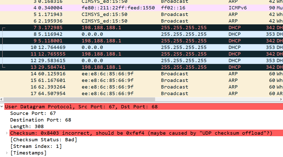 WireShark 中为什么会出现 Tcp Checksum Offload?-CSDN博客