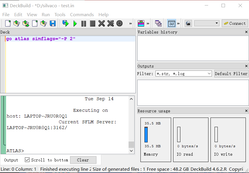 Silvaco TCAD仿真4——设计一个元件nmos（Atlas）_silvaco器件仿真-CSDN博客
