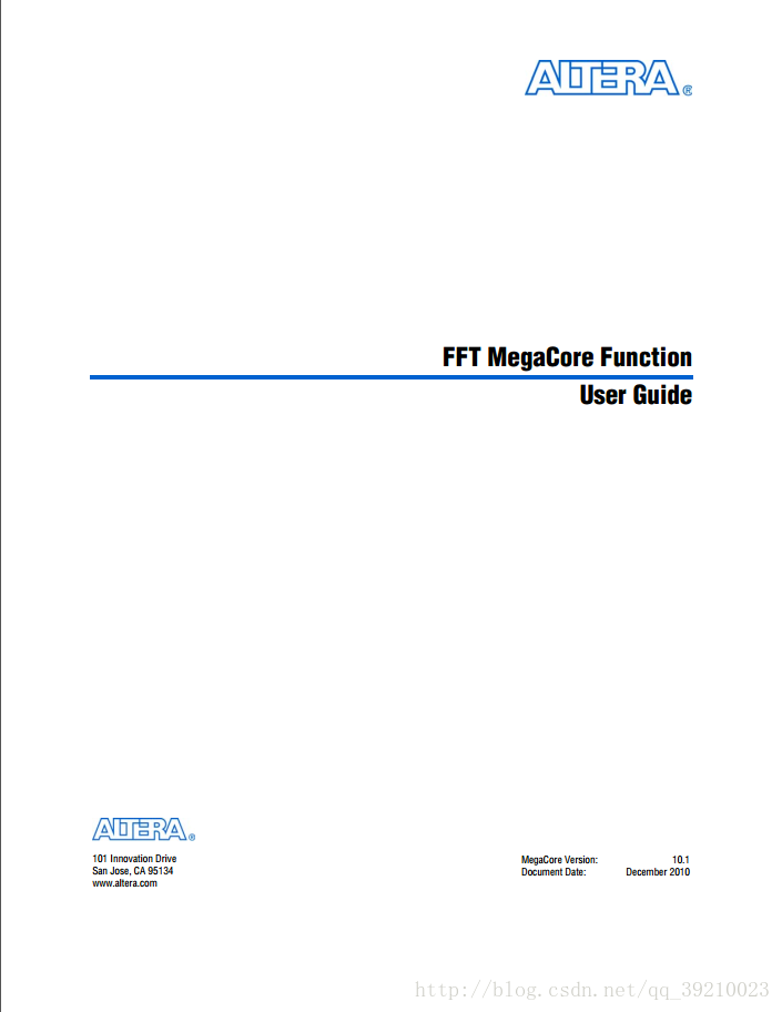 quartus FFT IP核使用-CSDN博客