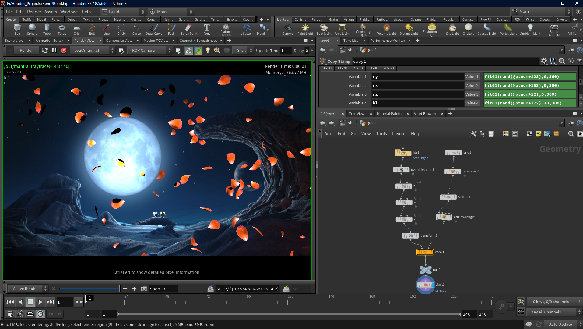 Houdini Bend Mountain_houdini中的mountain-CSDN博客