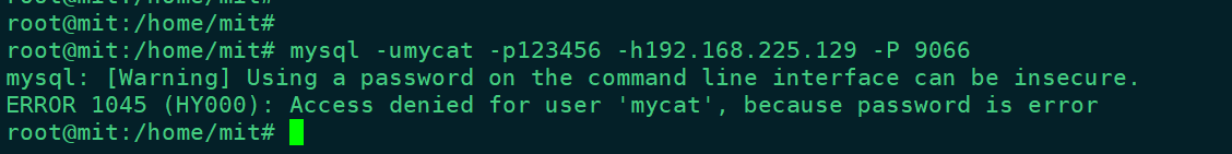 解决mycat连接mysql 8.0以上密码错误问题 Access denied for user ‘mycat‘, because password is error_mysql ...