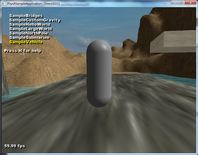 游戏开发物理引擎PhysX研究系列：运行官方较完整的demo_physx demo-CSDN博客