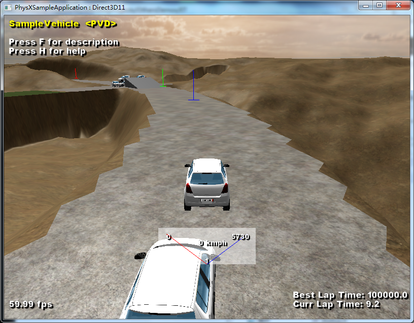 游戏开发物理引擎PhysX研究系列：运行官方较完整的demo_physx demo-CSDN博客