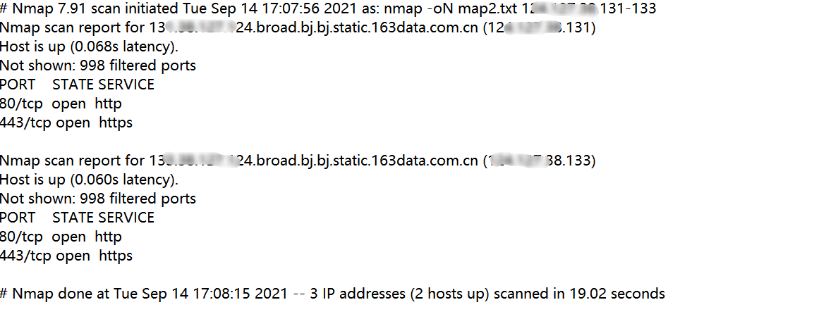 Nmap扫描结果保存到本地并提取ip_nmap保存扫描结果-CSDN博客