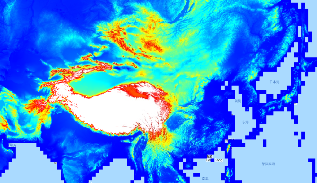 Google Earth Engine ——Google Earth Engine ——ALOS World 3D - 30m (AW3D30) 是一个全球数字表面模型 (DSM) V2_1 ...