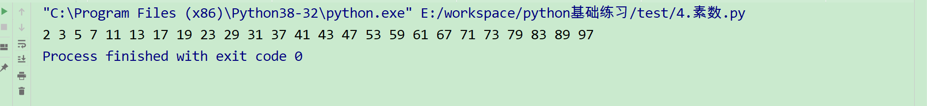 python输出2~100之间的素数_python求2到100间的素数-CSDN博客