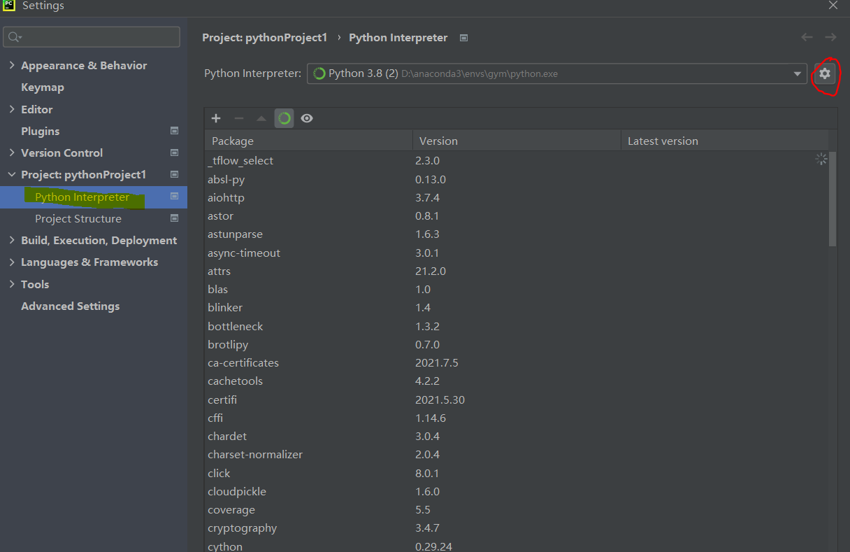 Windows结合Anaconda和Pycharm配置Open AI gym_anaconda openai-CSDN博客