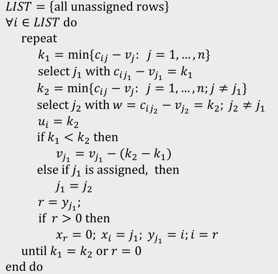 LAPJV算法详解（ed-CSDN博客