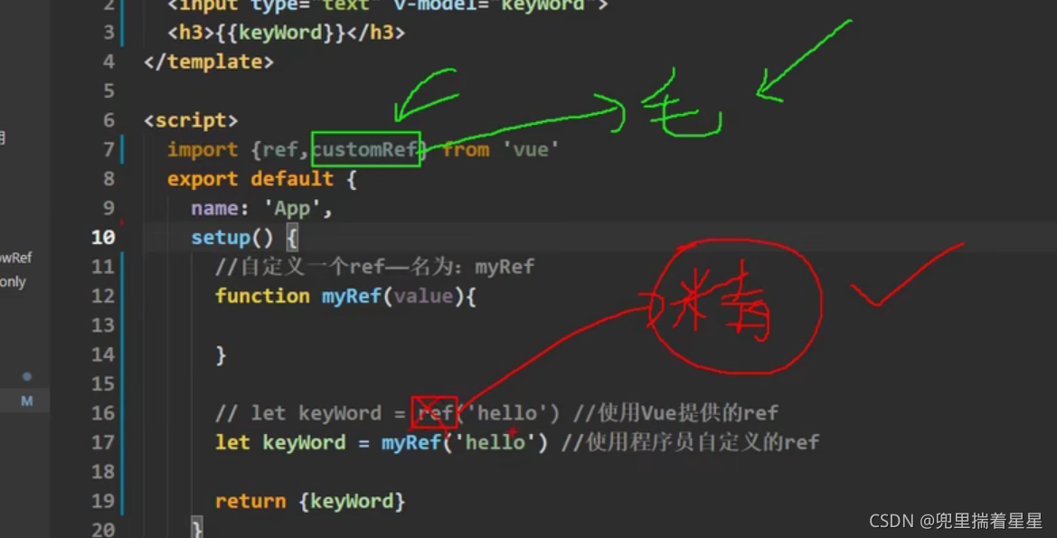 Vue3中的customref 实现防抖 Vue3中实现左右抖动效果 Csdn博客