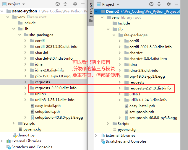 Pycharm创建项目“New environment using“与“Existing interpreter“的区别_pycharm new environment using-CSDN博客