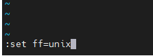 【Linux】set ff=unix-CSDN博客