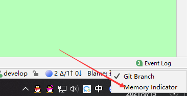 IDEA2021 开启内存指示器与解决内存不足问题_idea右下角672m of 1024m-CSDN博客