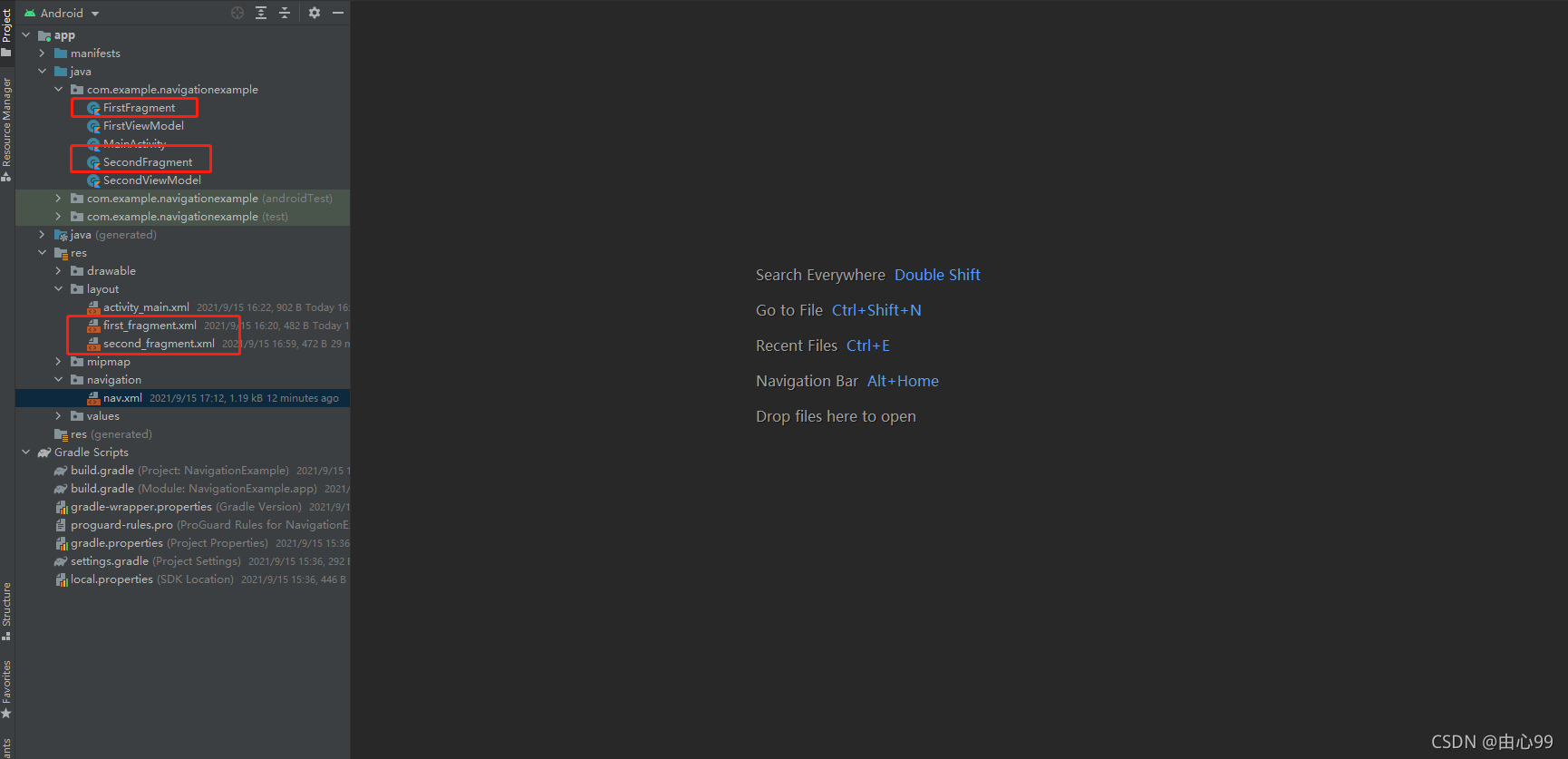 Android Jetpack Navigation的使用 Error Android Dependency Androidx