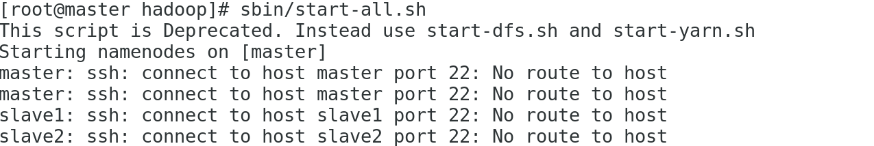 三十一、 master: ssh: connect to host master port 22: No route to host-CSDN博客