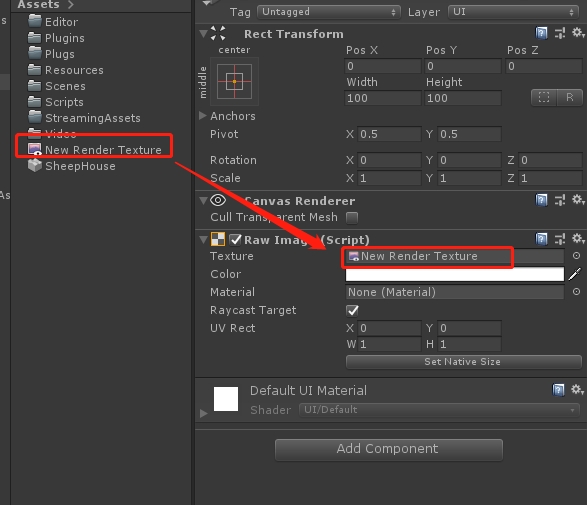 【unity】在ui界面上显示播放视频 Unity Ui播放视频 Csdn博客