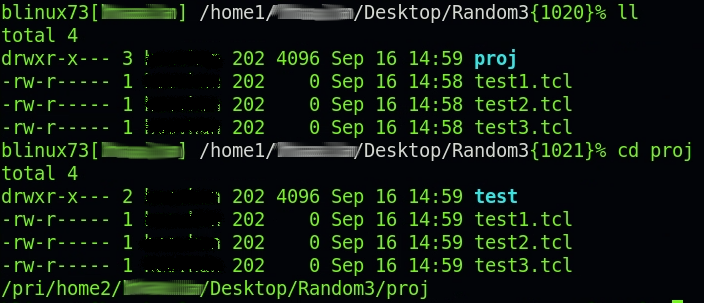 linux 设置.cshrc 使cd后直接ll显示文件和目录_kinux设置alias cd到某个目录下自动ll-CSDN博客