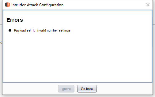 BurpSuite报错：Payload set 1: Invalid number settings_payload set 2: invalid number settings-CSDN博客