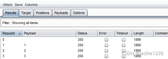 Burpsuite报错:payload Set 1 Invalid Number Settingspayload Set 2