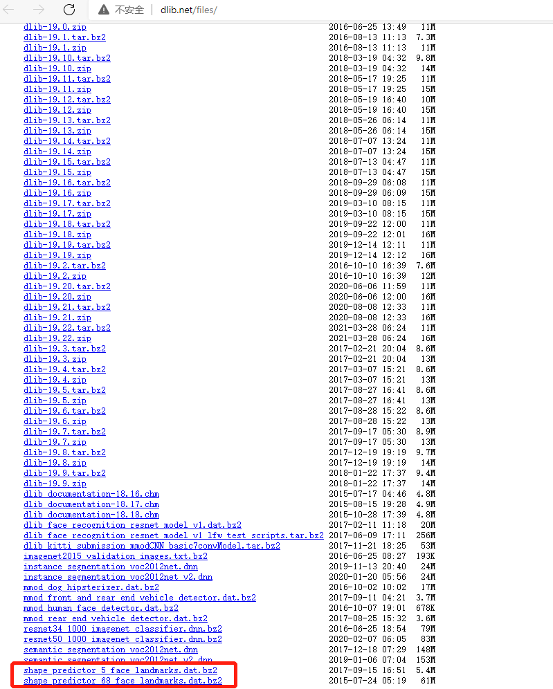 人脸特征点检测——基于DLib库_dlib基于5个特征点的模型-CSDN博客