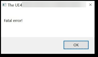 关于 ue4 虚幻4 unreal 打包后运行 fatalerror 致命错误 无法定位错误的解决方案_ue4 fatal error-CSDN博客