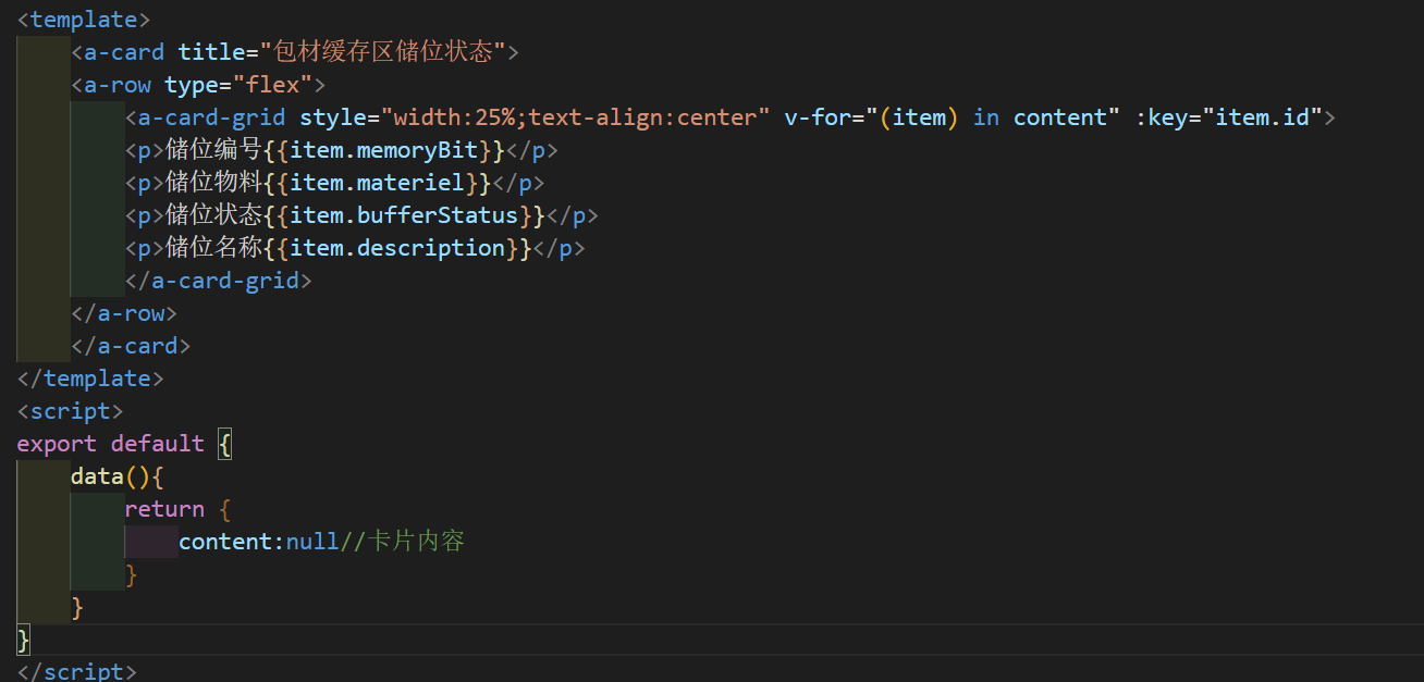 Ant Design of Vue （3）Card 卡片动态加载后台数据_ant design vue card-CSDN博客