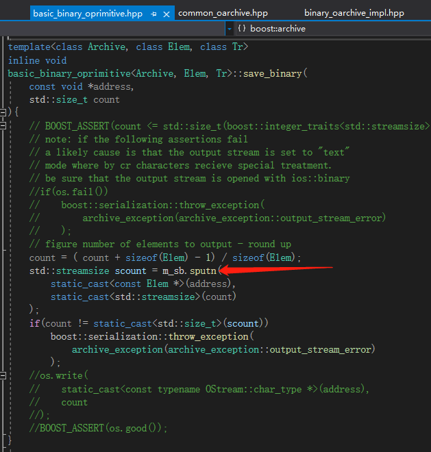 Boost 序列化 Serialization 底层实现_serial底层程序测试-CSDN博客