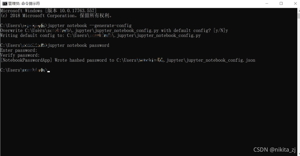 Jupyter Notebook 密码问题jupyter默认密码 Csdn博客
