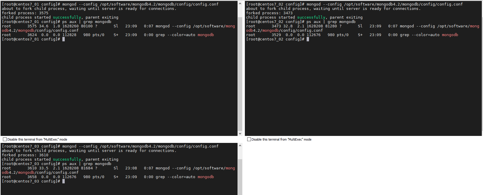 Mongodb分片集群部署_mongodb分片集群部署 configdb:-CSDN博客