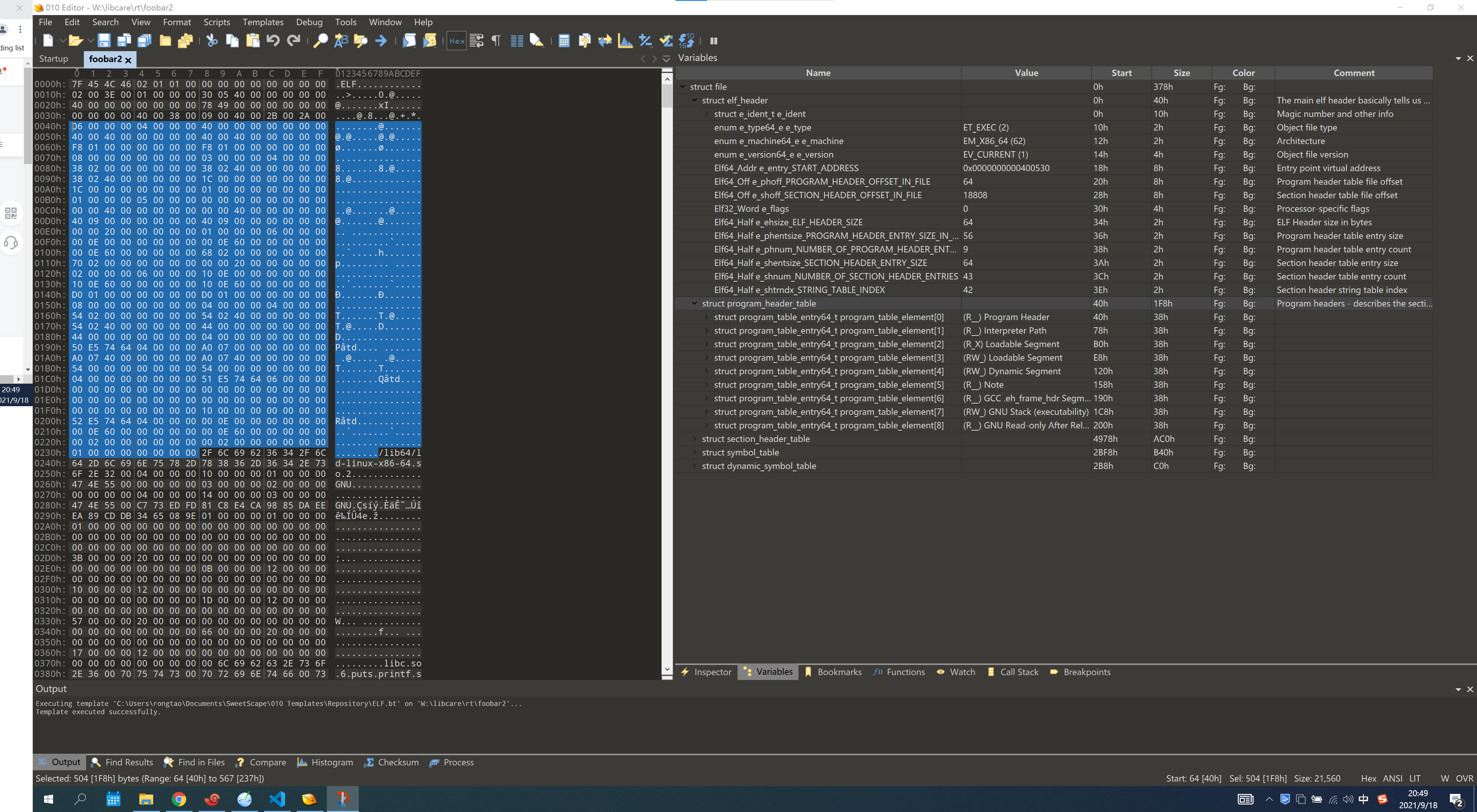 推荐一个看ELF文件的软件 010Editor_elf用什么软件打开-CSDN博客