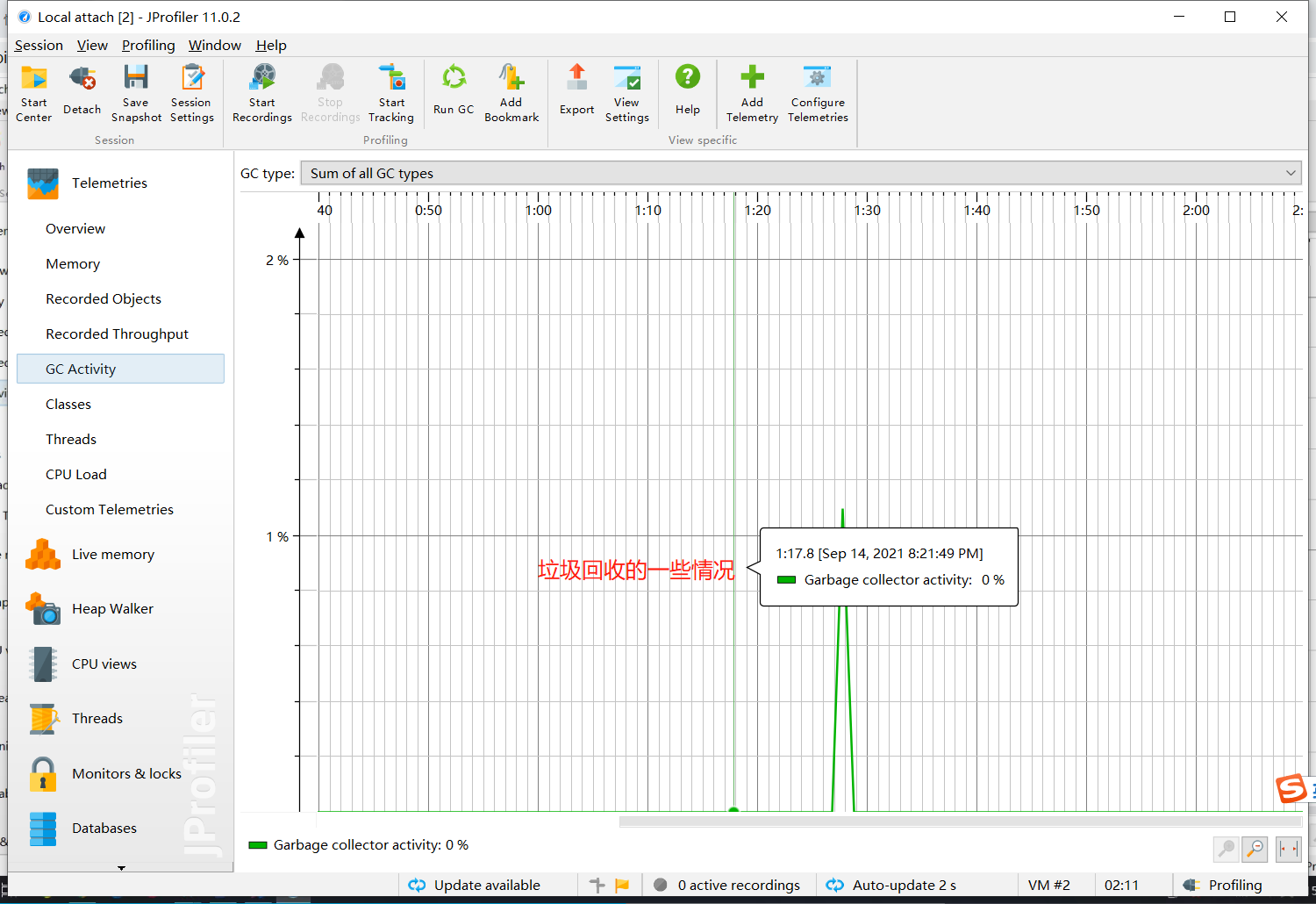 JVM监控及诊断工具GUI篇之JProfiler_jprofiler 线程转储 颜色-CSDN博客