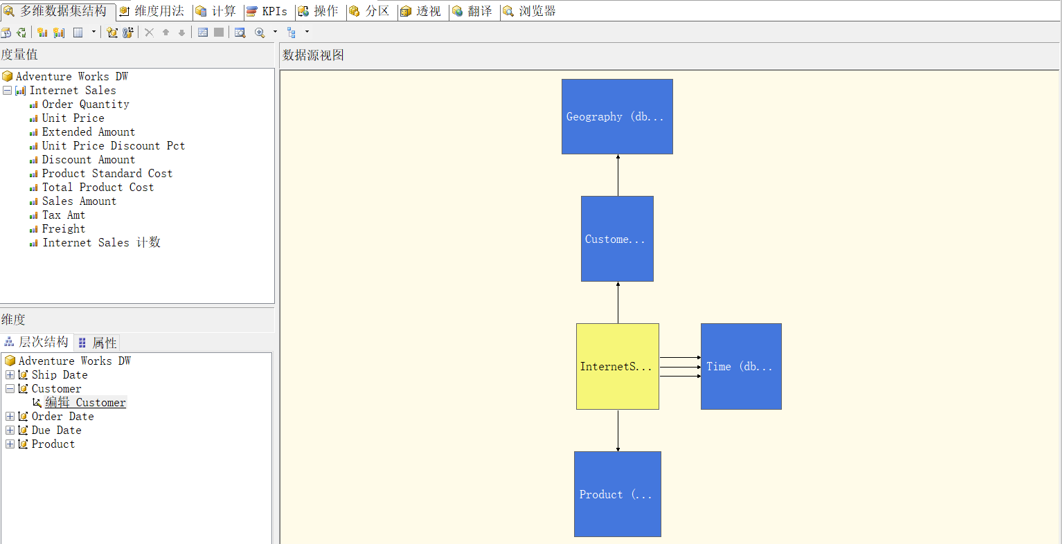 Sql Server 2005教程 第二课 ＜定义和部署多维数据集＞使用sql Server2005建立多维数据模型 Csdn博客