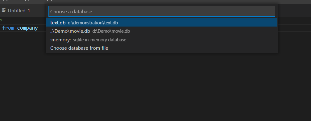 在VSCode中打开SQLite图表(python)_vscode打开db文件-CSDN博客