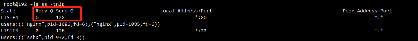 Linux中tcp队列查询_linux 查看tcp收发队列-CSDN博客