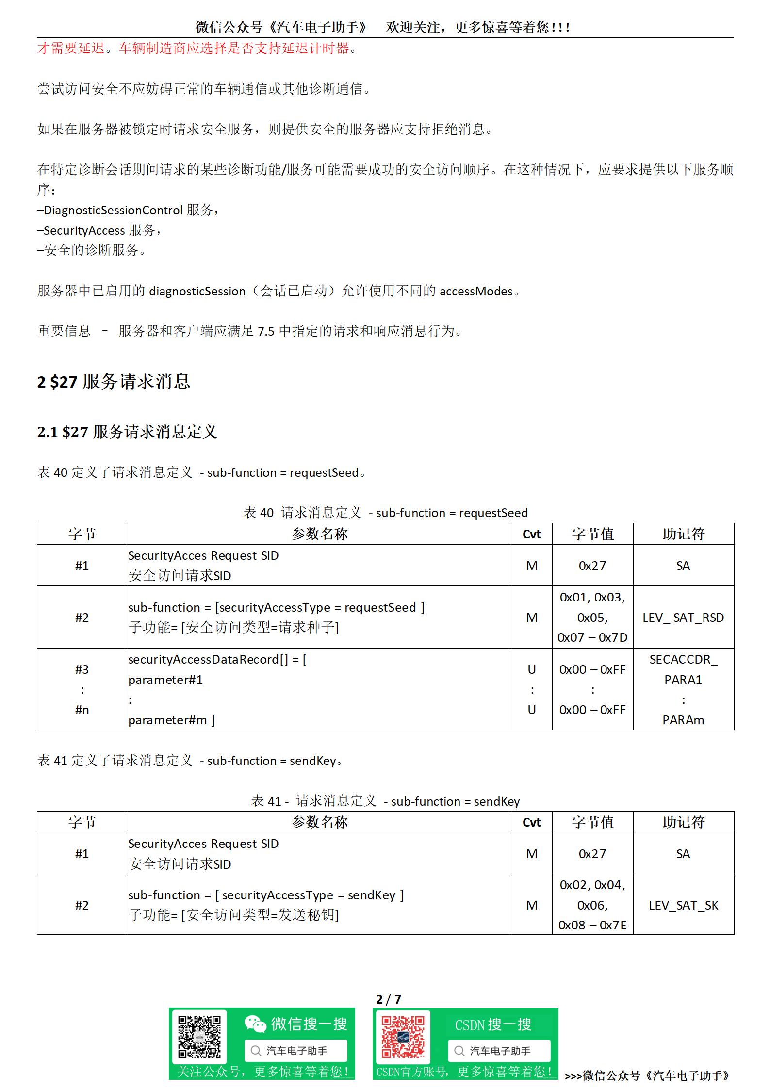 【ISO14229_UDS诊断】-2.1-$27服务安全访问SecurityAccess理论部分-CSDN博客